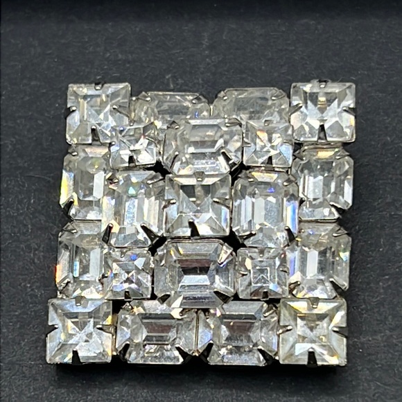 Albert Weiss | Jewelry | Vintage Weiss Sparkling Rhinestone Brooch ...
